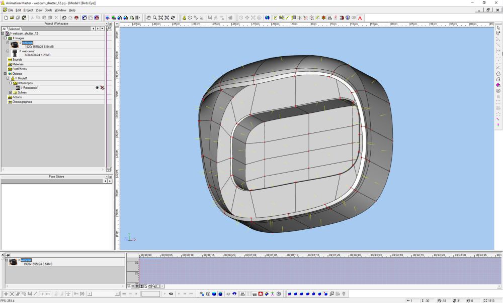 WebCam-Shutter aus dem 3d-Drucker – Blog - Hash Animation:Master, 3d ...